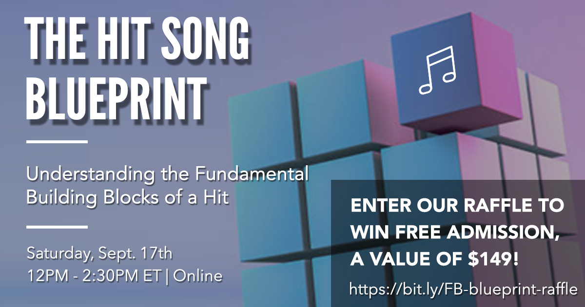 The Hit Song Blueprint Raffle - Hit Songs Deconstructed